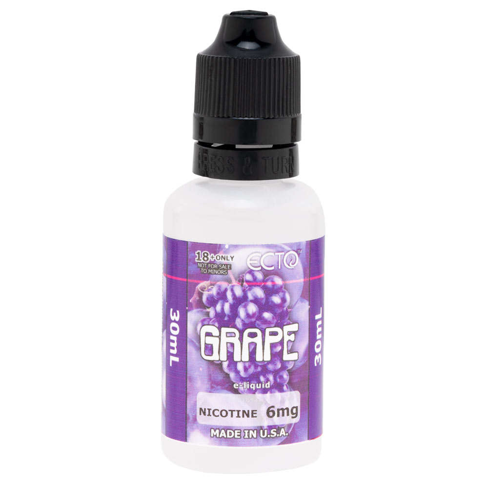 Grape E-Liquid - 30mL, ecto liquid